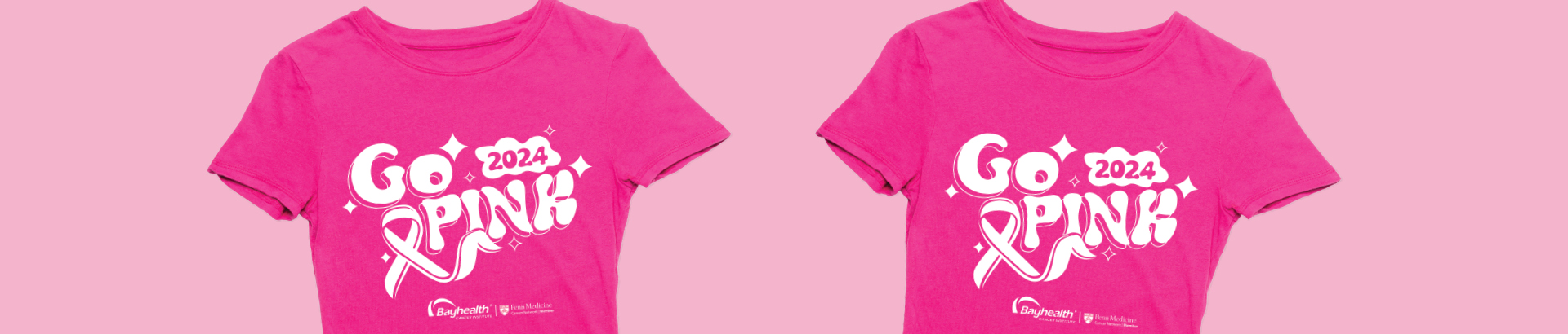 Order Go Pink T-shirts | Bayhealth